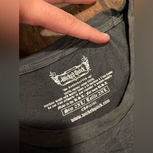 Wicked Quick | Shirts | Wicked Quick Acid Wash 0 Cotton Short Sleeve ...